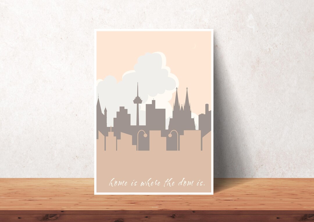 Cologne Poster, Cologne Poster, Cologne Print, Art, Wall Art, Print ...