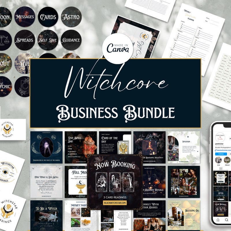 Witch Brand Template - Etsy