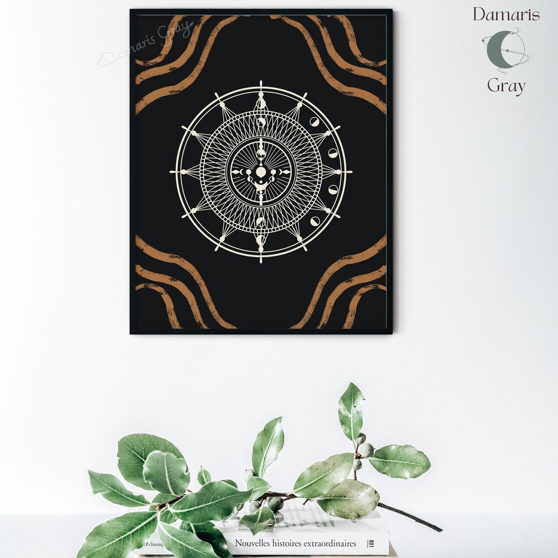 Copper Sigil Printable Wall Art Witchy Occult Boho - Etsy