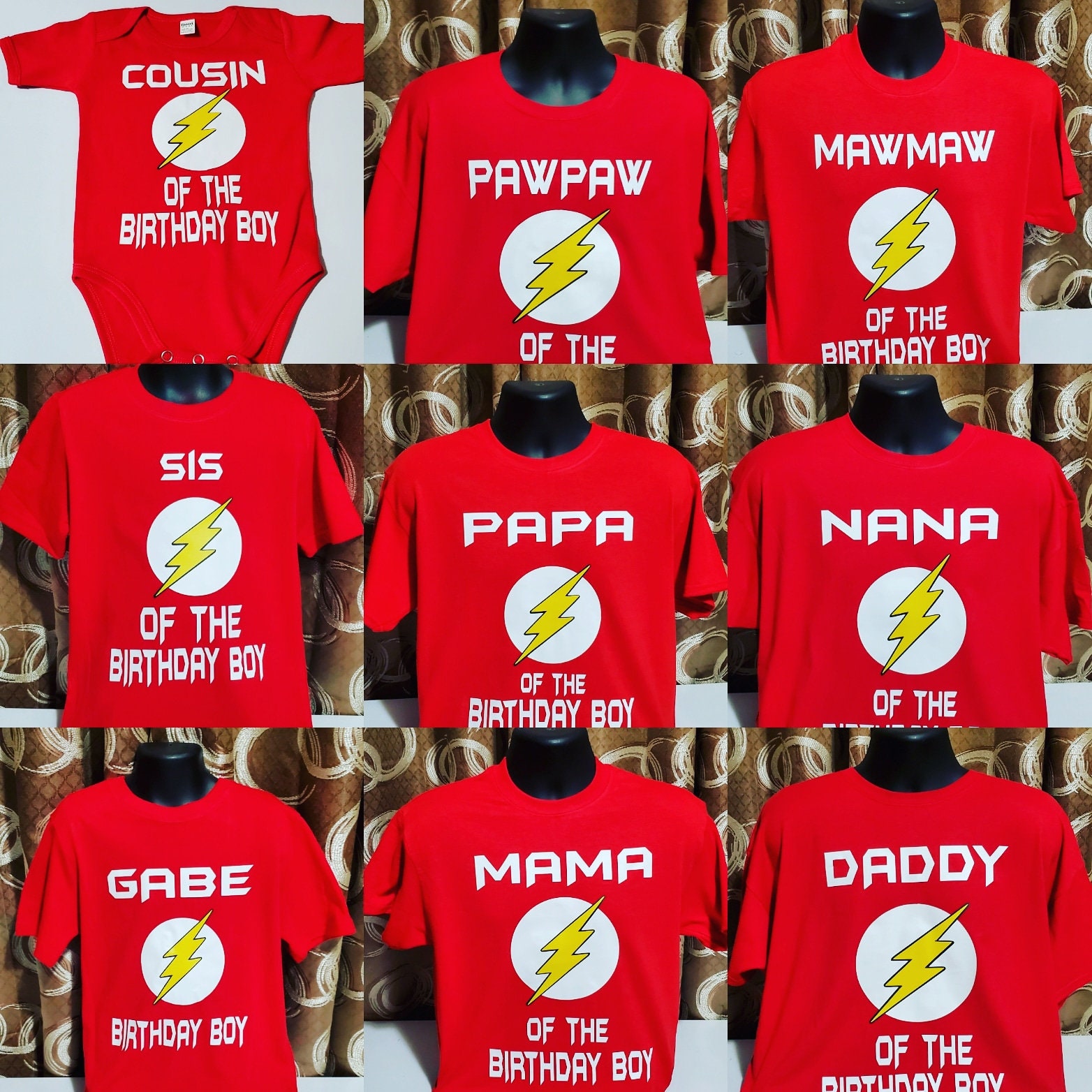 Flash Gordon Birthday Shirts - Etsy