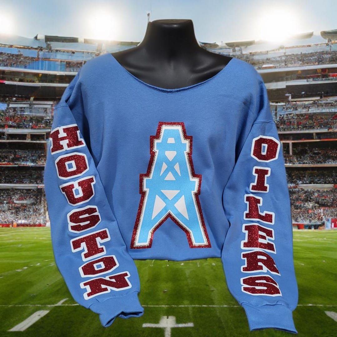 Houston Oilers off the Shoulder - Etsy