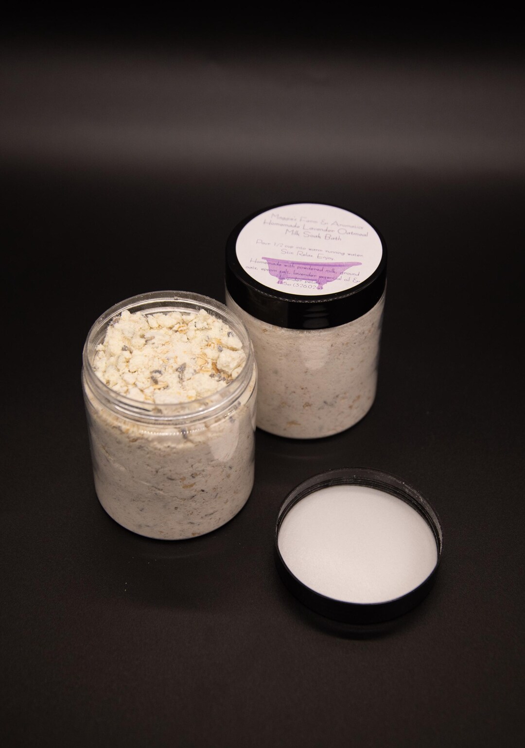 Bath Soak Lavender Oatmeal Milk Soak Hydrating Soothing Bath Soak ...