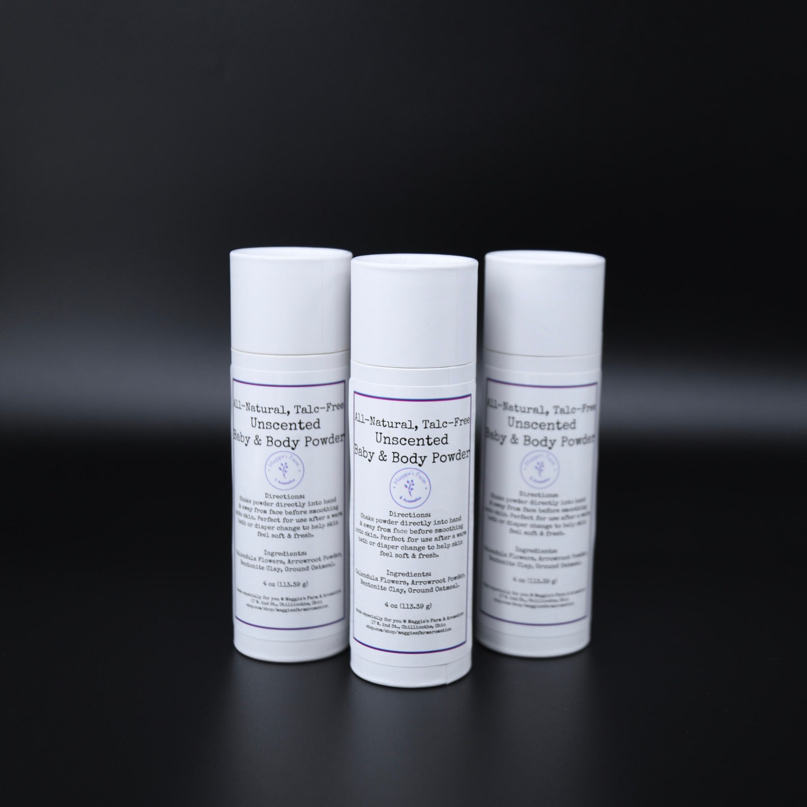 All Natural Talc Free Baby Powder - Etsy