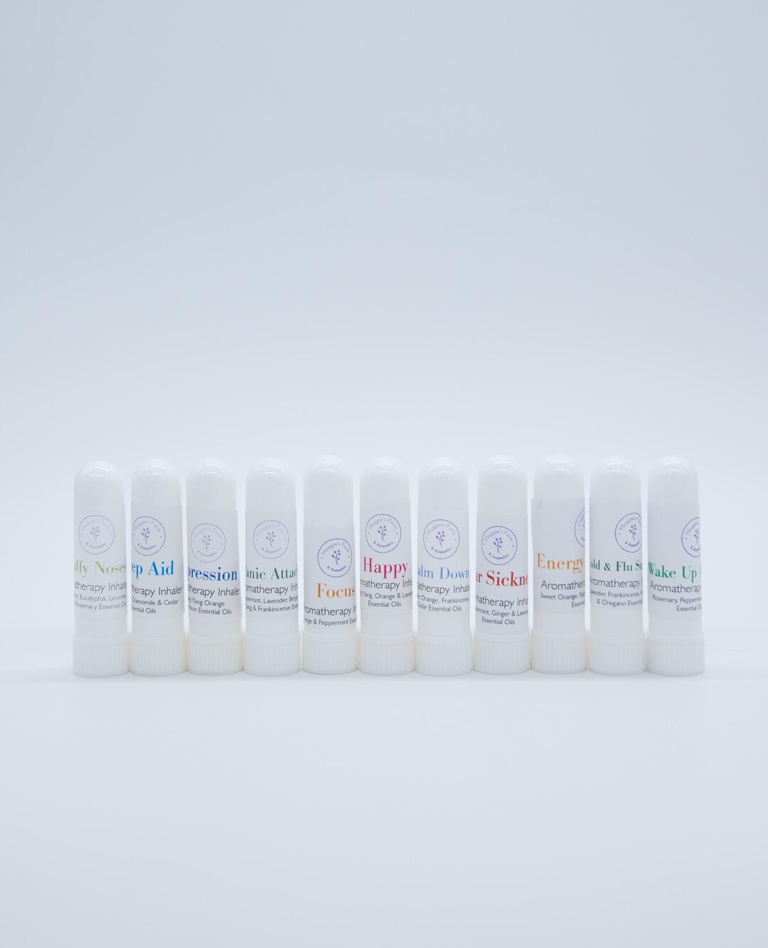Aromatherapy Nasal Inhaler Essential Oil Inhaler Natural Sinus Relief ...