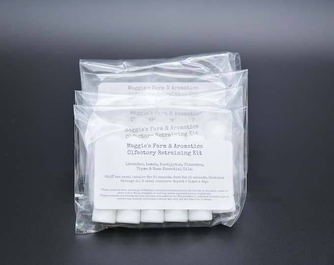 Smell Training Kit Pure Essential Oils, Smell Kit, Rose Oil, Lemon ...