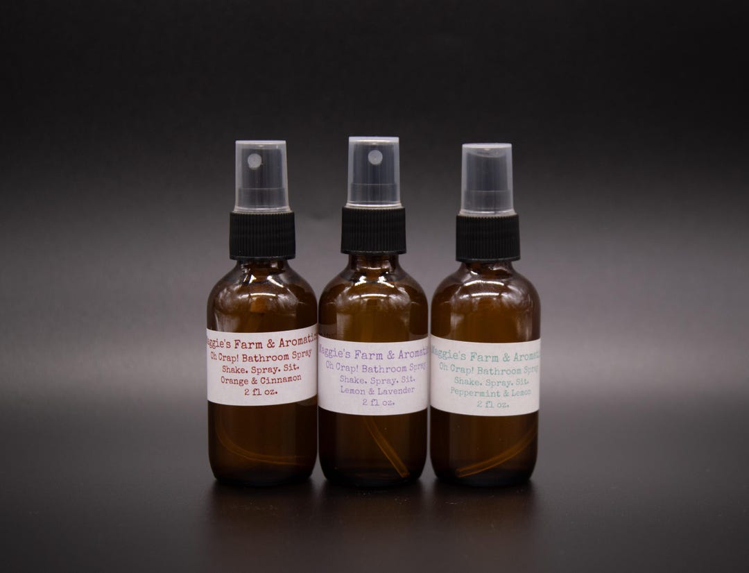 Oh Crap! Spray/ Toilet Spray/ Bathroom Spray/ Essential Oils - Etsy