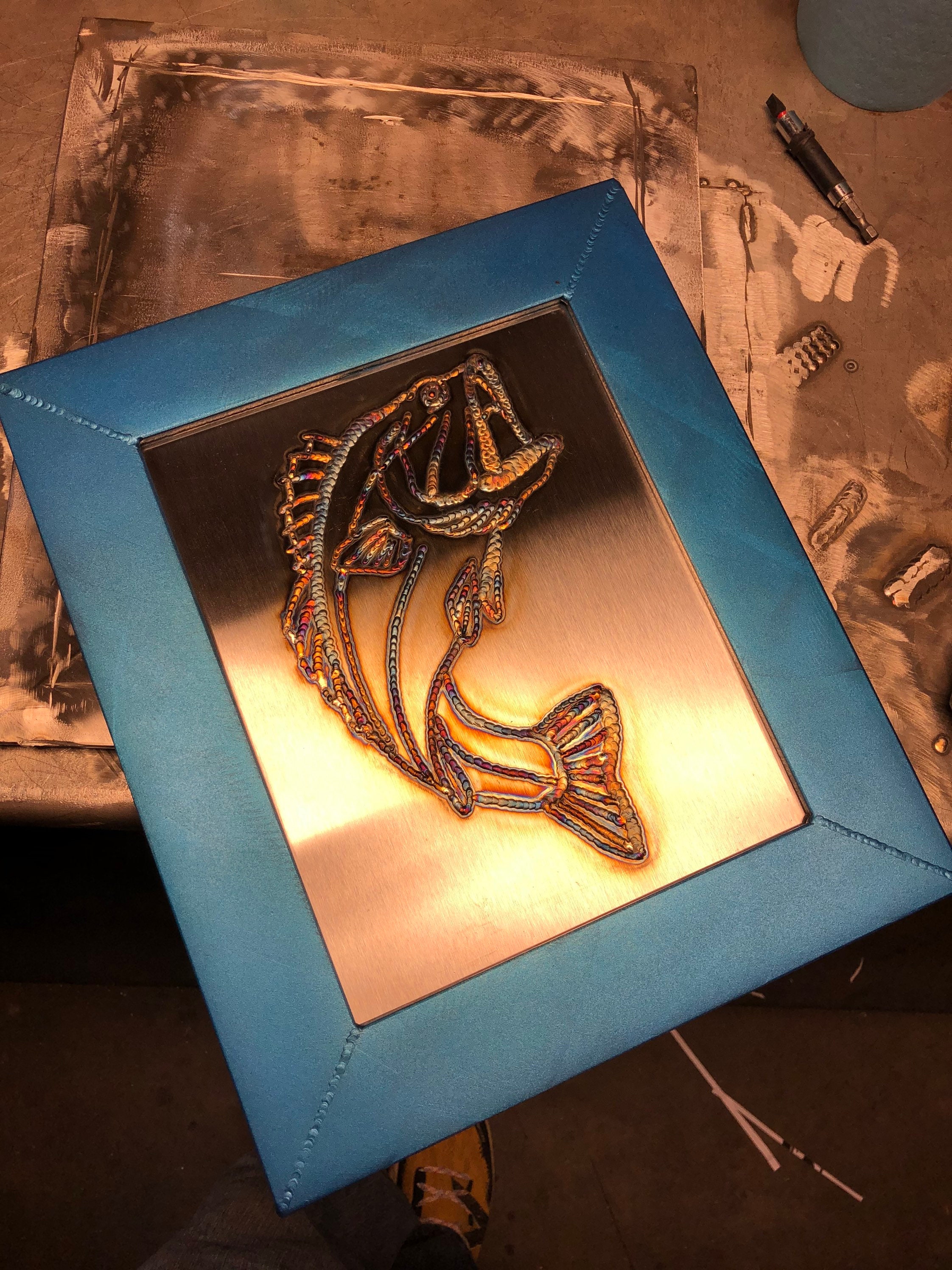Bass Weld Art - Etsy