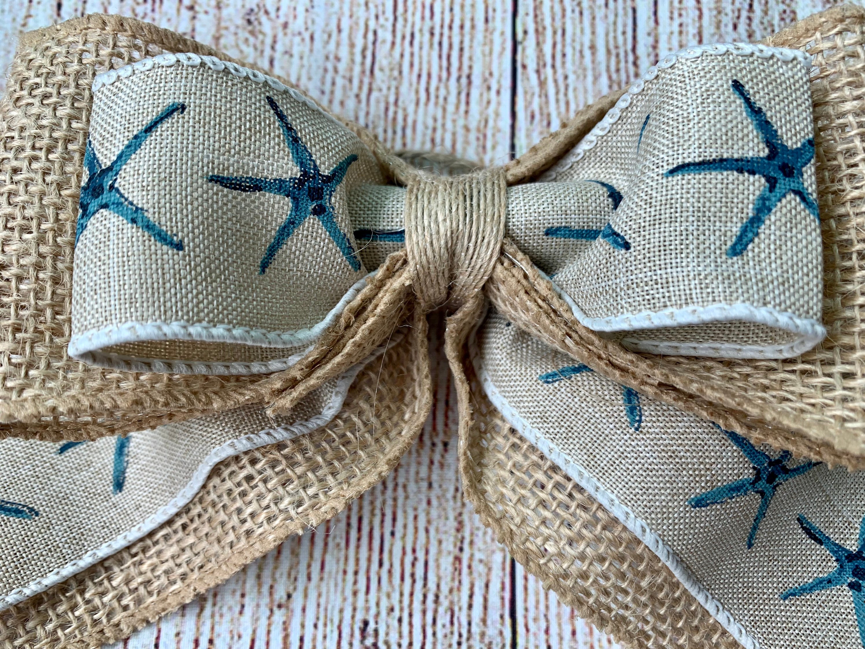 Beach Summer Handmade Decorative Craft Bow Nautical Starfish - Etsy