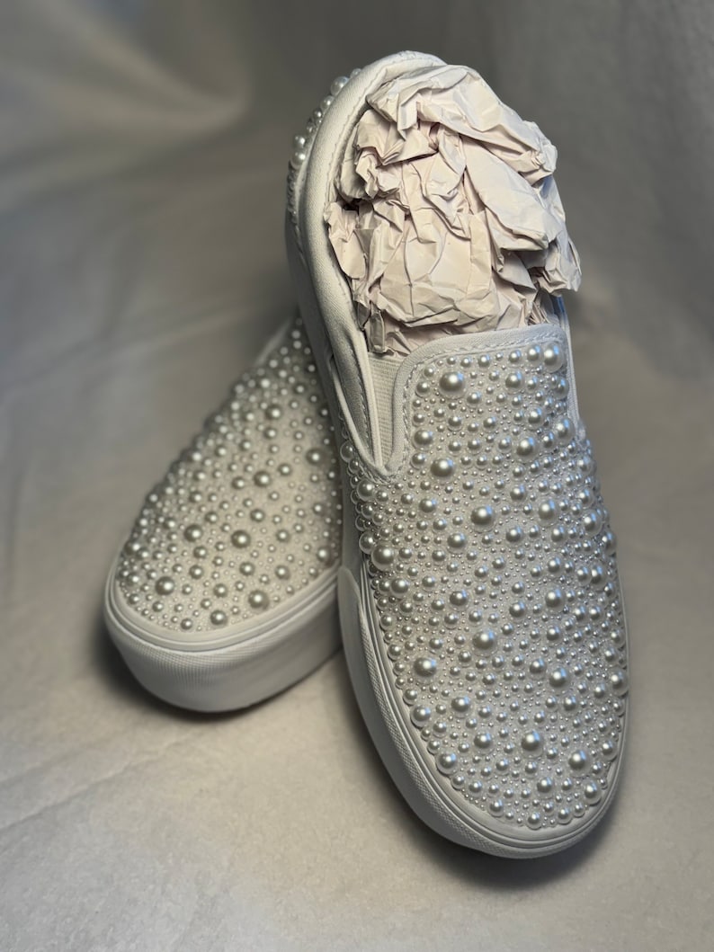 Women's Classic Slip-on Platform Pearl Vans, Women's Classic Slip-on ...