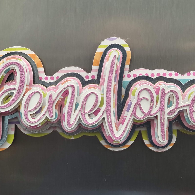 Name Magnet Planner - Etsy