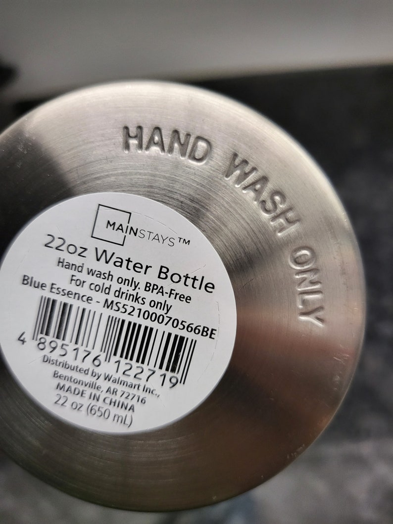 Custom Color Name Water Bottle - Etsy