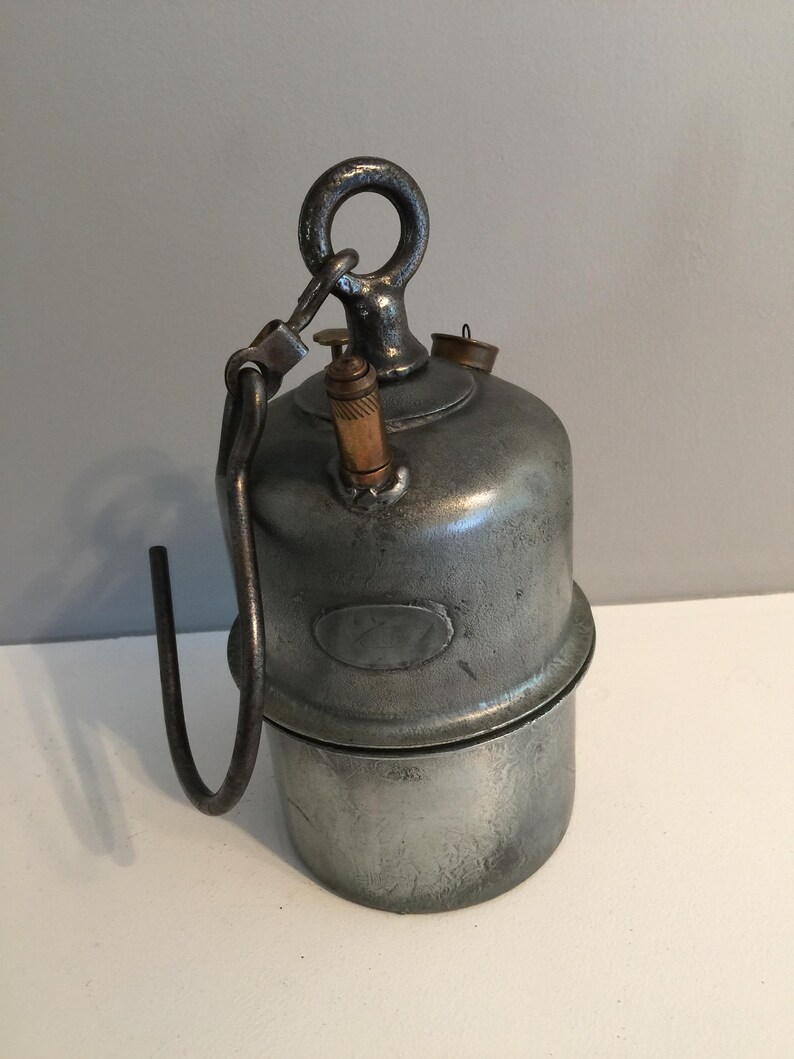 Vintage Miners Lamp - Etsy