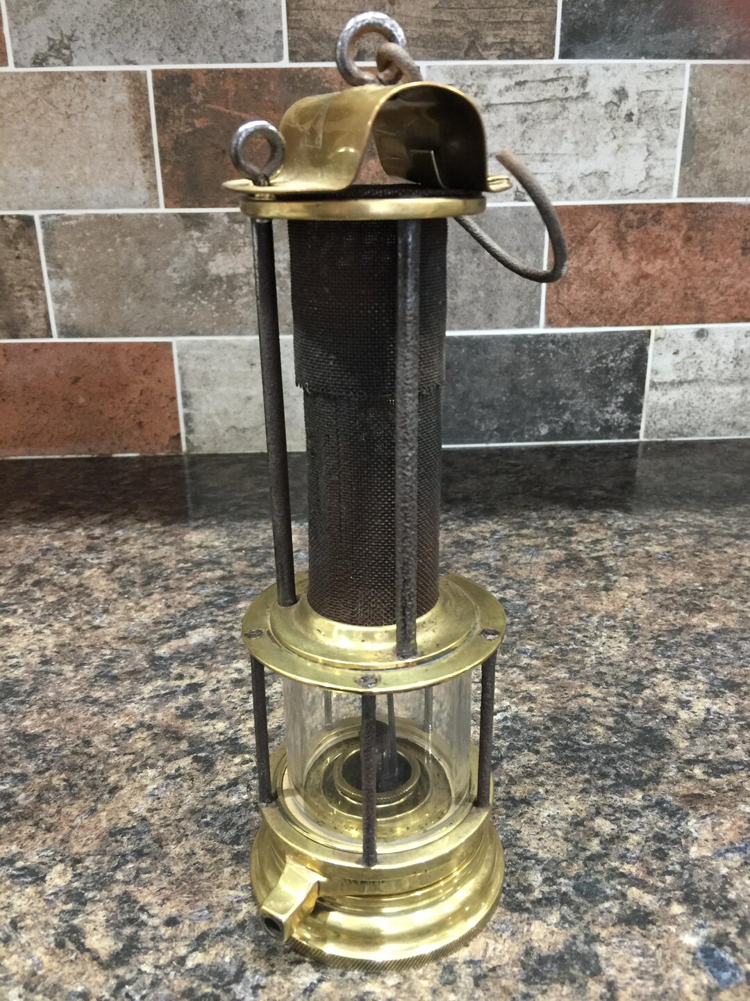 Vintage Miners Lamp - Etsy