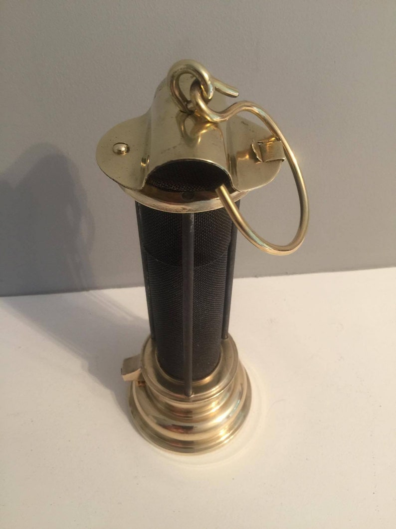 Vintage Miners Lamp - Etsy