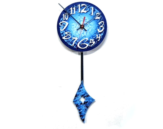 TIME Aa-very Cool Clock-modern Wall Clock-swinging Pendulum Clock ...