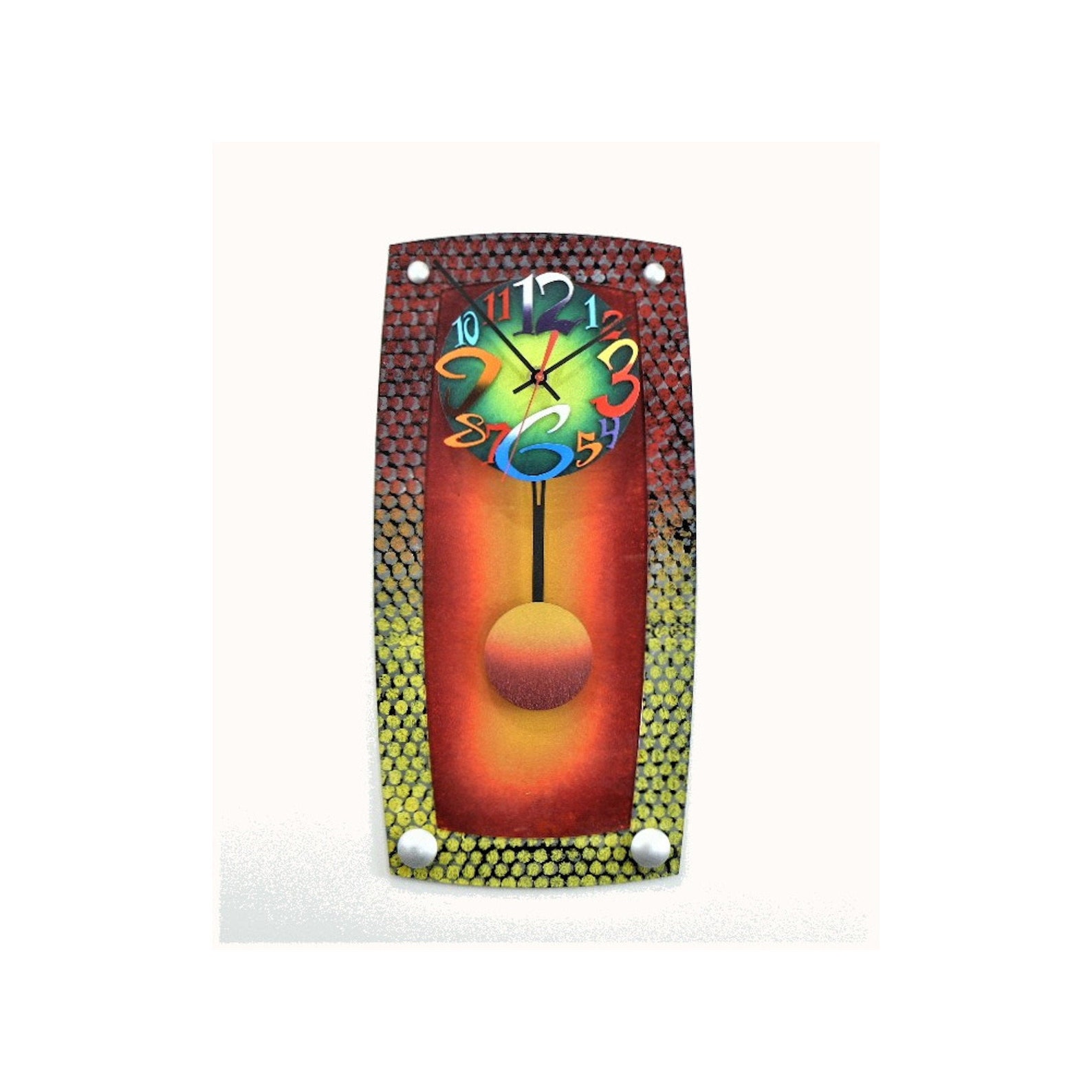 TV LG 12-very Cool Clocks-modern Wall Clocks-colorful-unique Clocks ...