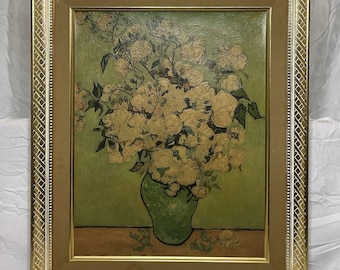 Vincent Van Gogh Roses Print - Etsy