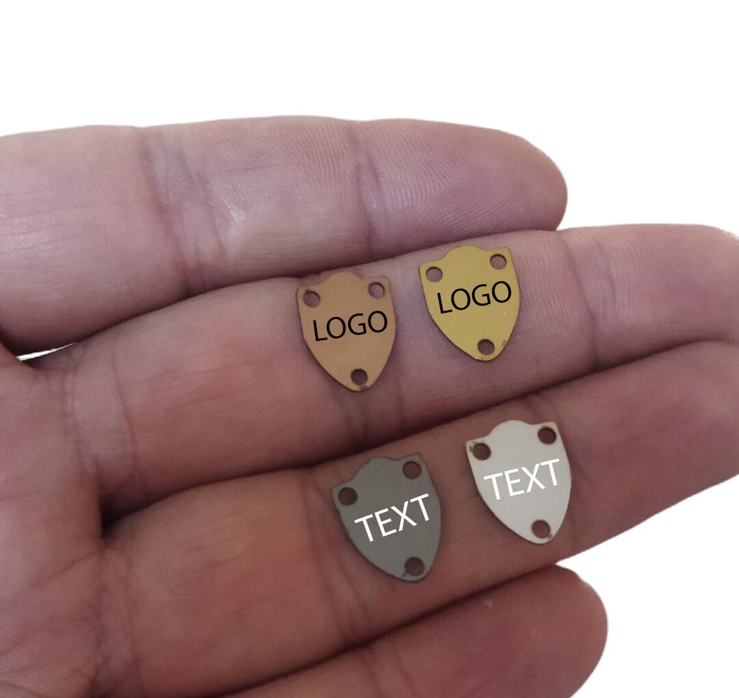 Clothing Metal Tag , Customized Triangle Clothes Tag ,10x13mm ...