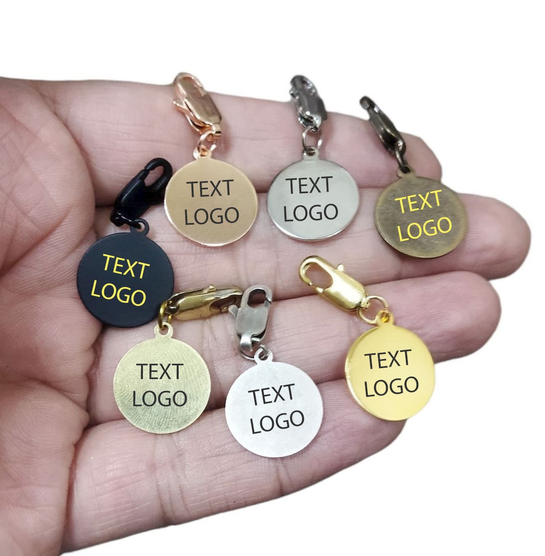 Custom Zipper Pull Name Tag , Personalized Accessories - Etsy