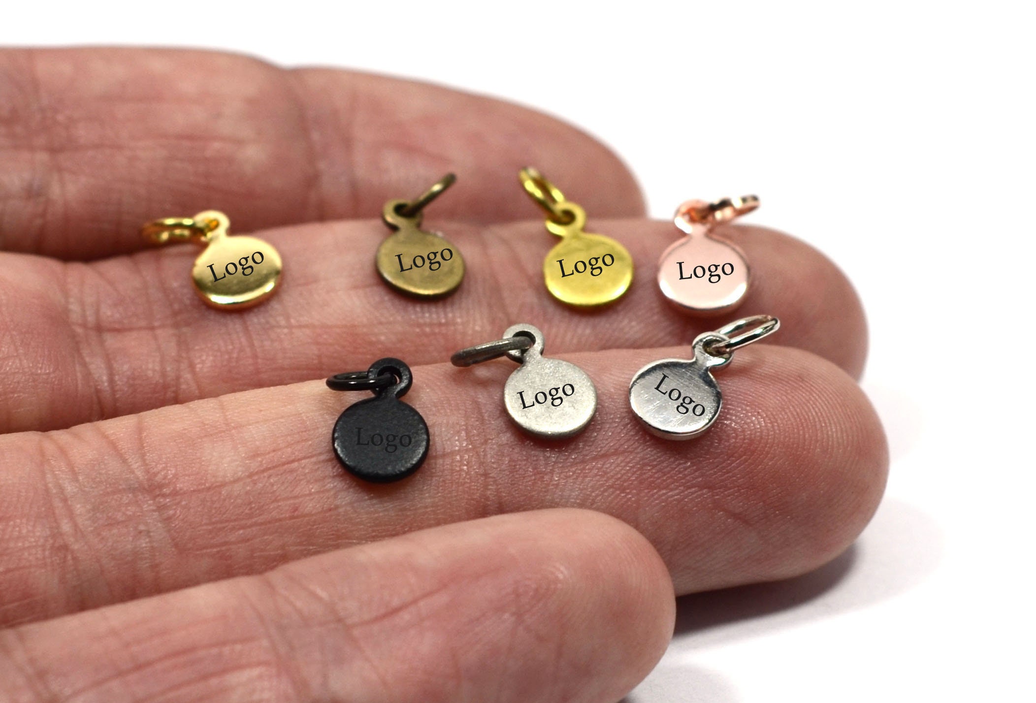 Custom Laser Engraved Tag Jewelry Personalized Tag custom - Etsy