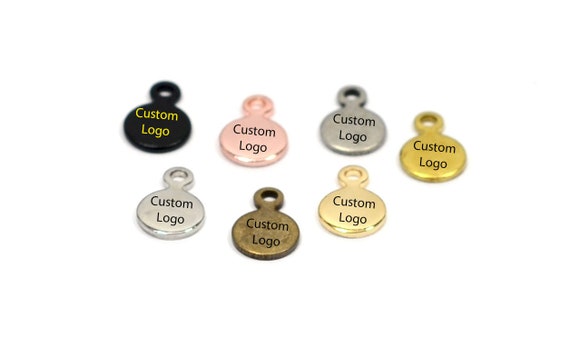 Custom Laser Engraved Tag Jewelry Personalized Tag custom | Etsy