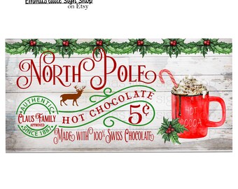 Cocoa Wreath Sign - Etsy