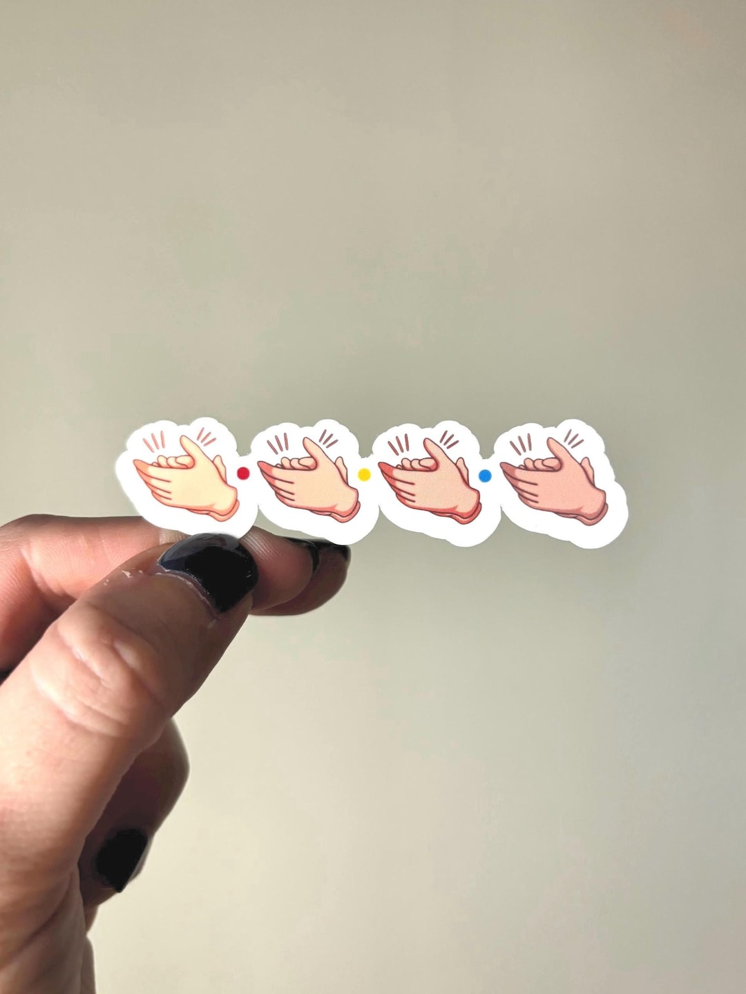 Friends Theme Song Hand Clap Sticker: Water Bottle, Kindle, Laptop - Etsy