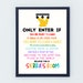 Theatre Kid Room Sign/wall Art: Instant Download, Cute Girl, Preteen ...