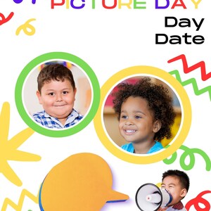 School Picture Day Template - Etsy
