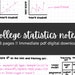 38 Pages !! University/college Level Introductory Statistics and ...