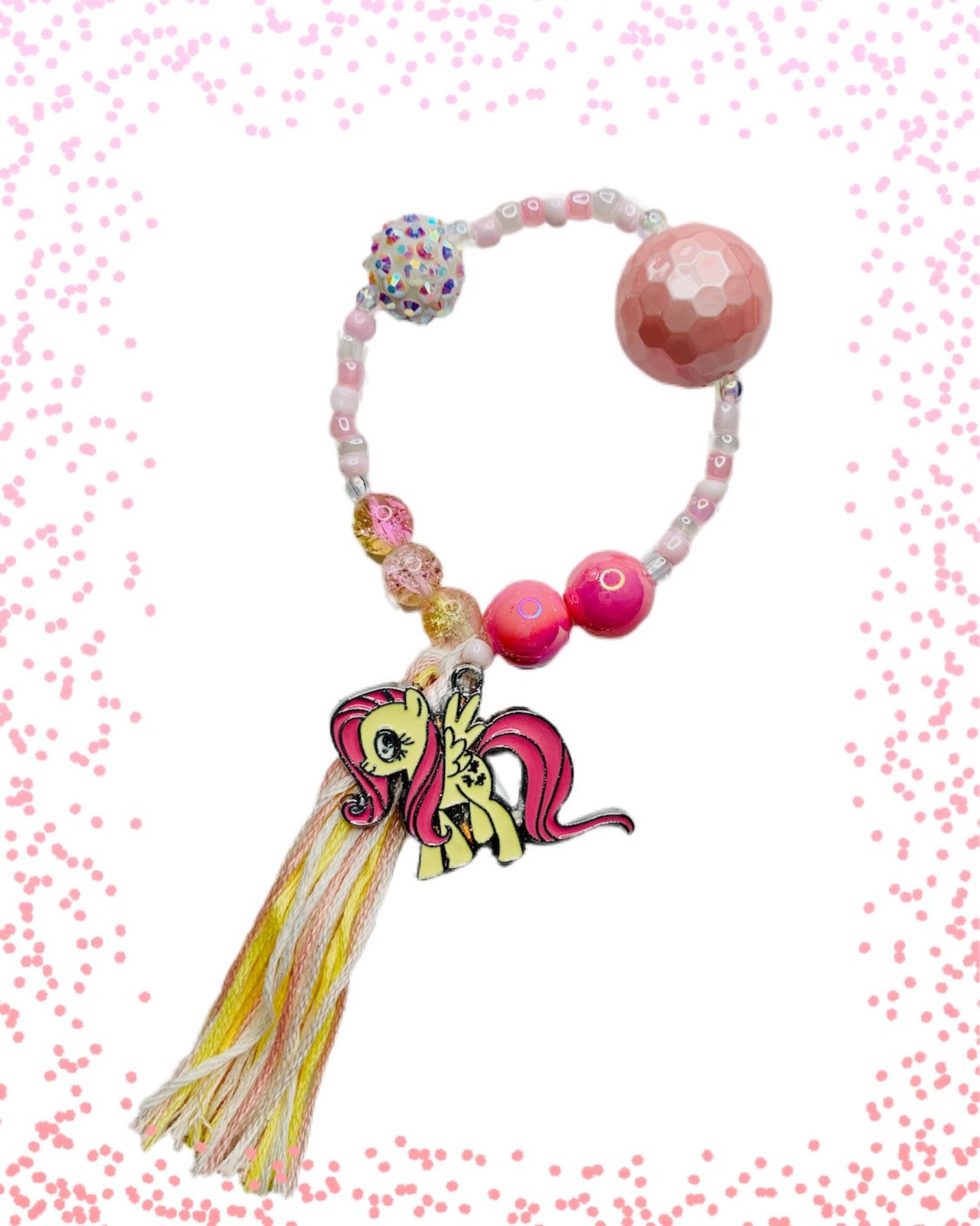 My Little Pony Charm Bracelet and Tassel | Etsy