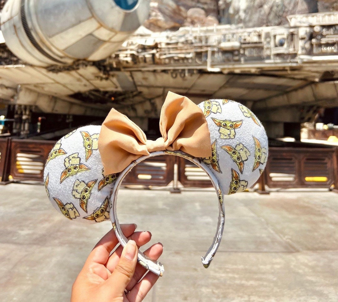 Star Wars Grogu Inspired Disney Ears - Etsy