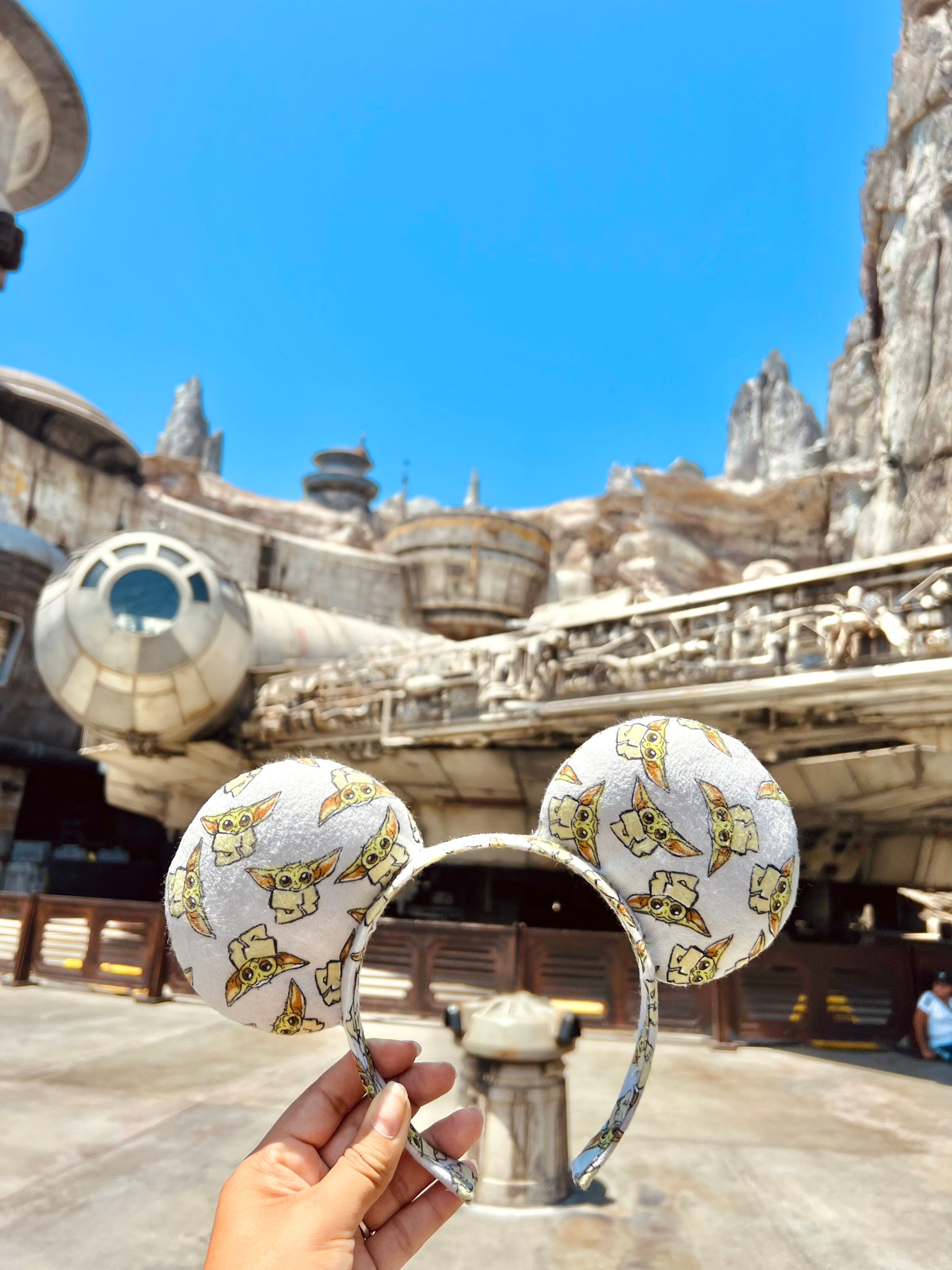 Star Wars Grogu Inspired Disney Ears - Etsy