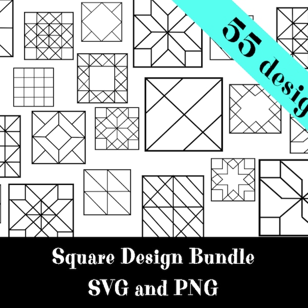 Cricut Geometric Designs - Etsy