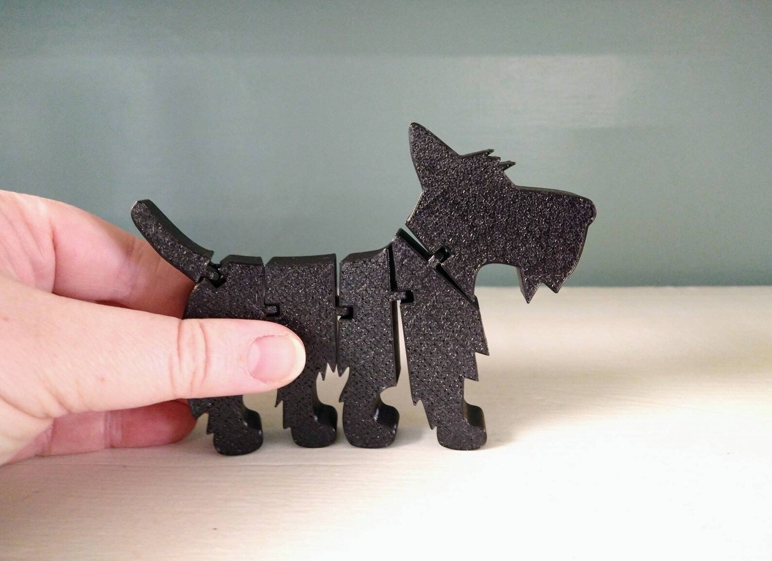 3D Printed Scottie Dog Figurine Scottish Terrier Scottie - Etsy