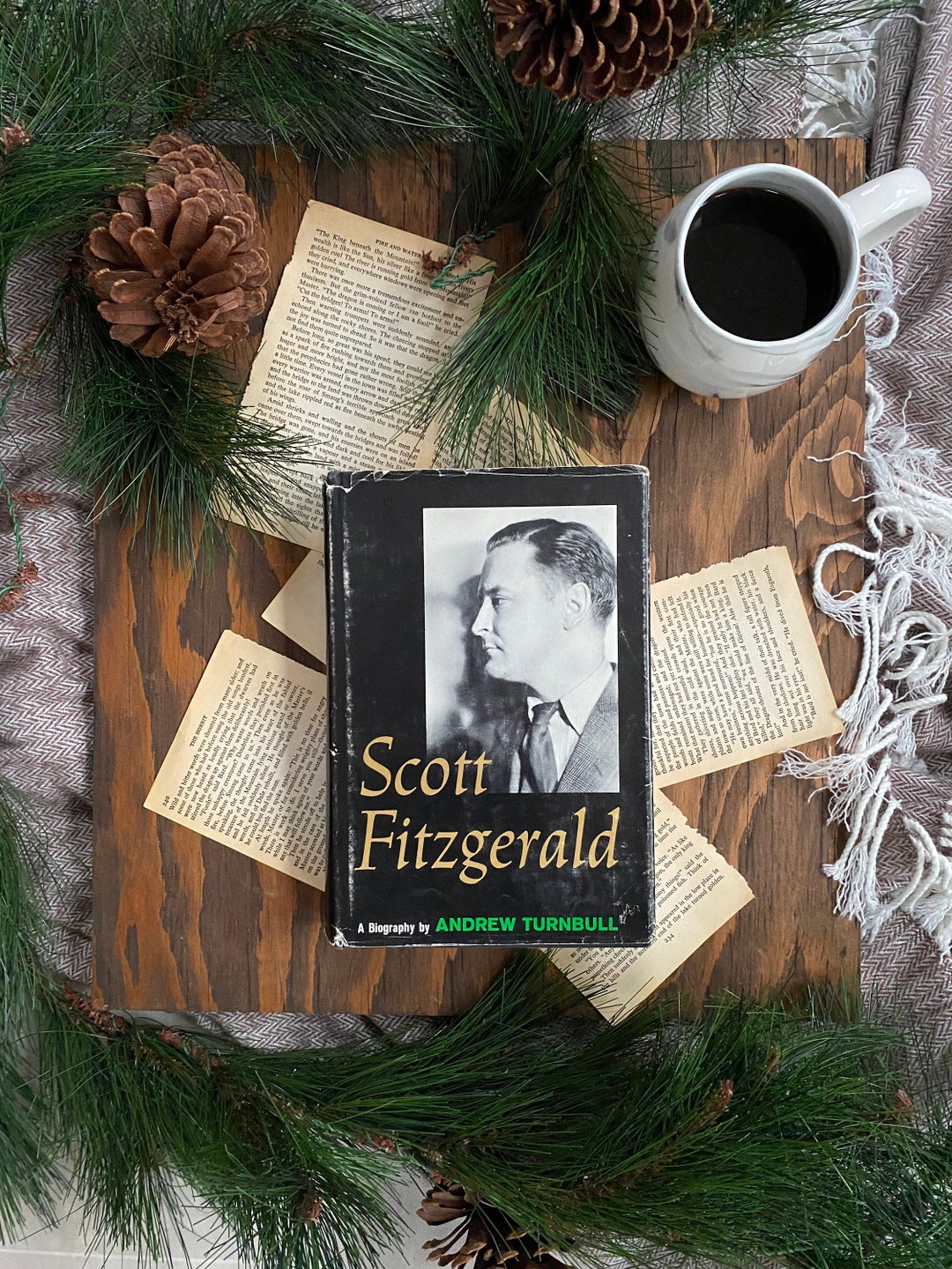 F. Scott Fitzgerald Biography | Andrew Turnbull, 1962 Hardcover - Etsy