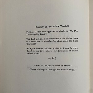 F. Scott Fitzgerald Biography | Andrew Turnbull, 1962 Hardcover - Etsy
