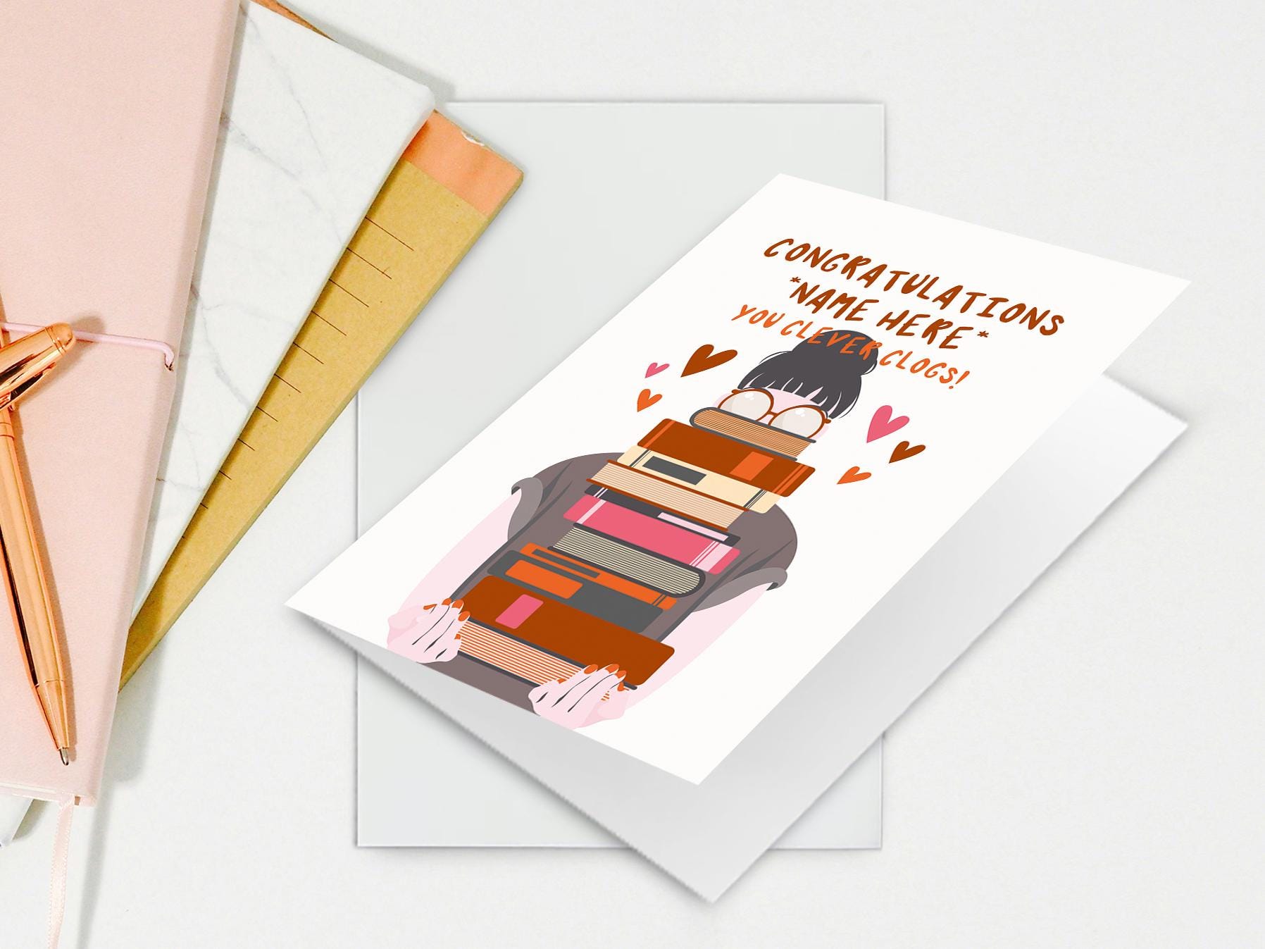 Personalised Graduation Card for Her. Graduation Congratulations for ...