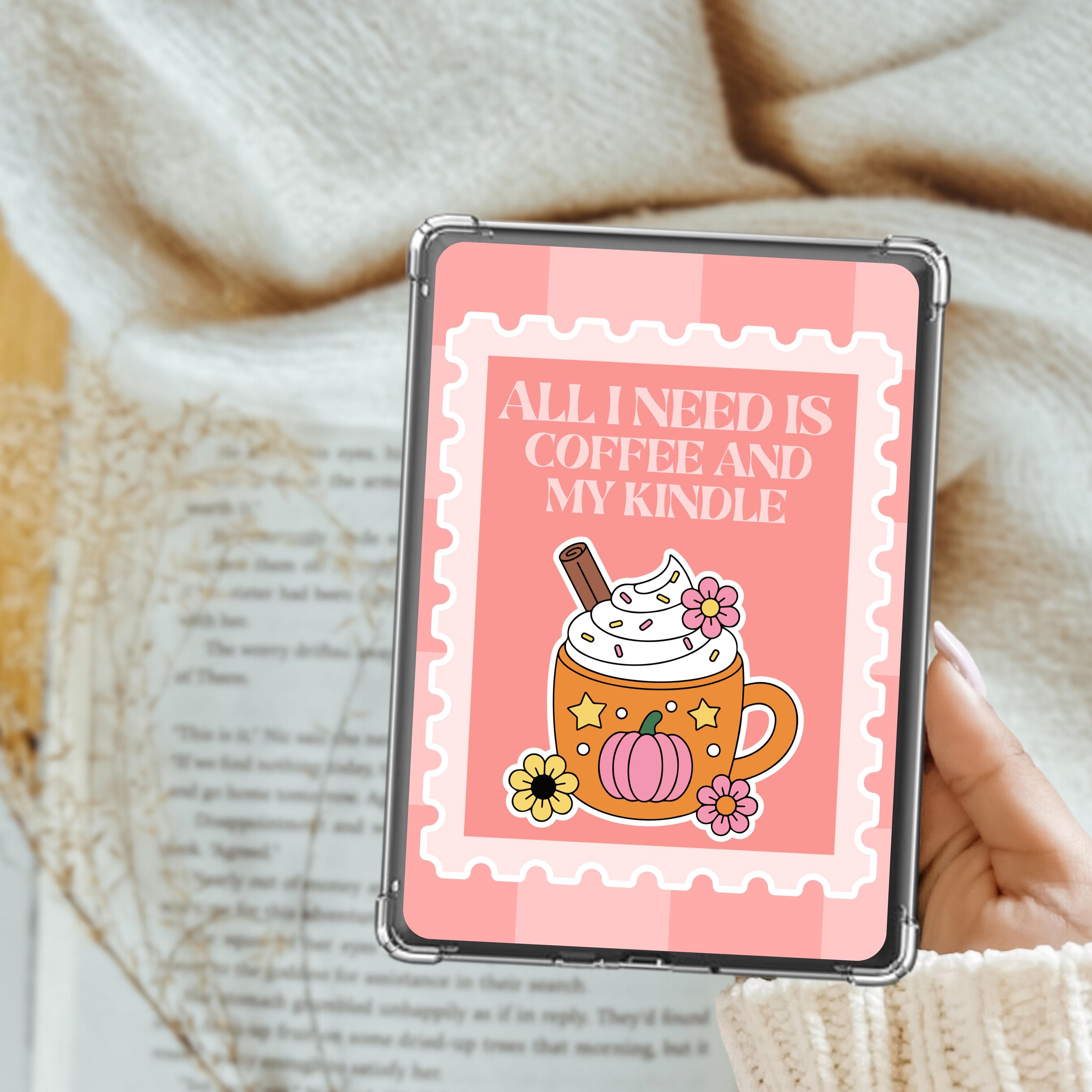 Fall Kindle Insert | Digital Printable Ereader Decor |aesthetic Kindle ...