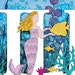 Personalised Mermaid Card, Handmade Mermaid Card, for Her, Sparkly ...
