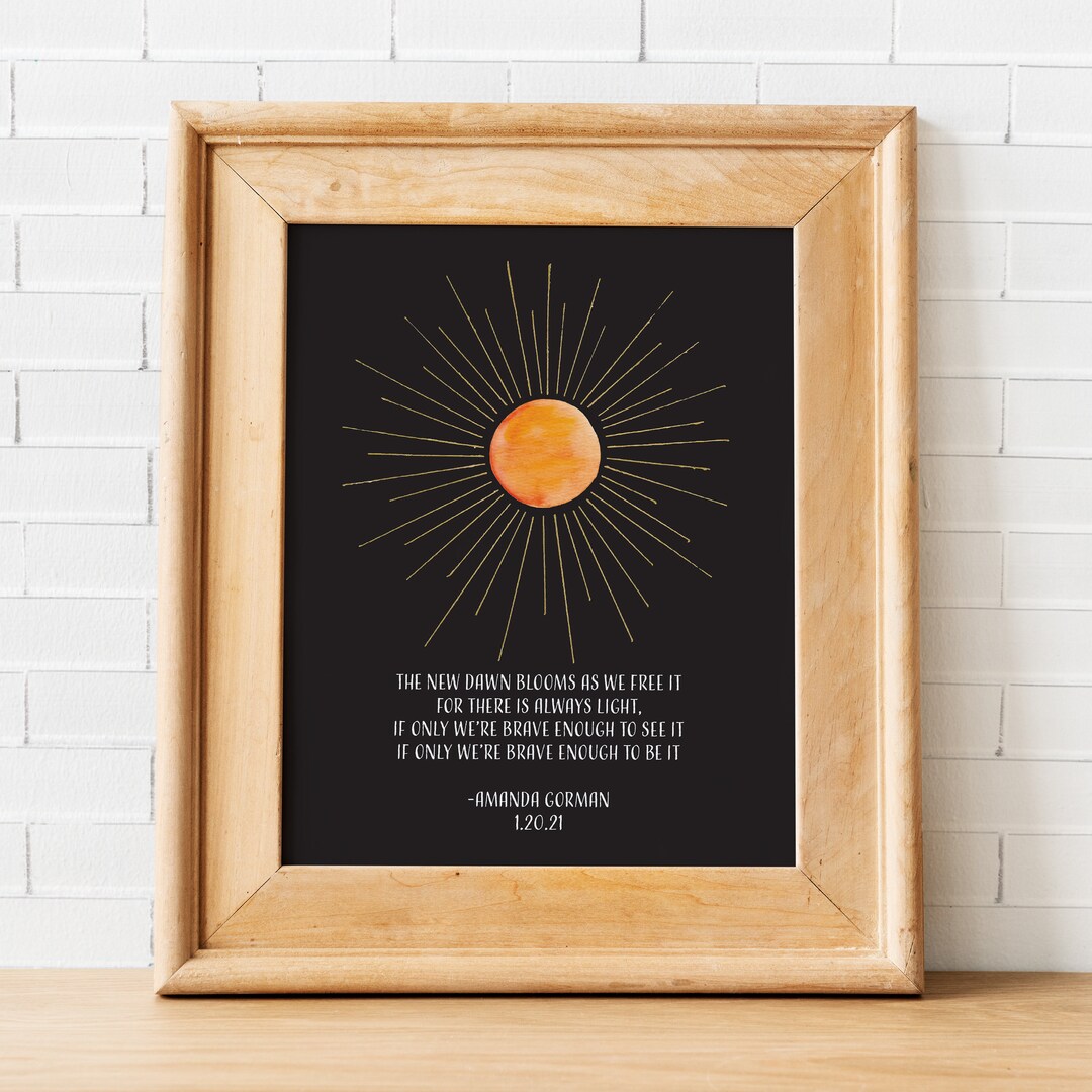 New Dawn Print - Etsy