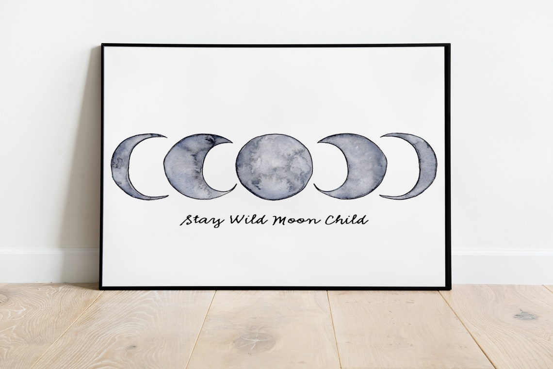 Phases of the Moon - Etsy