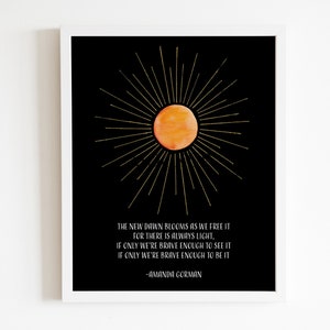New Dawn Print - Etsy