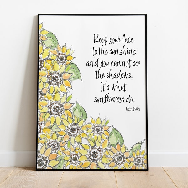 Helen Keller Quote - Etsy