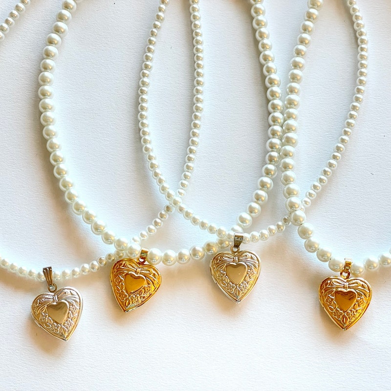 Pearl Locket - Etsy