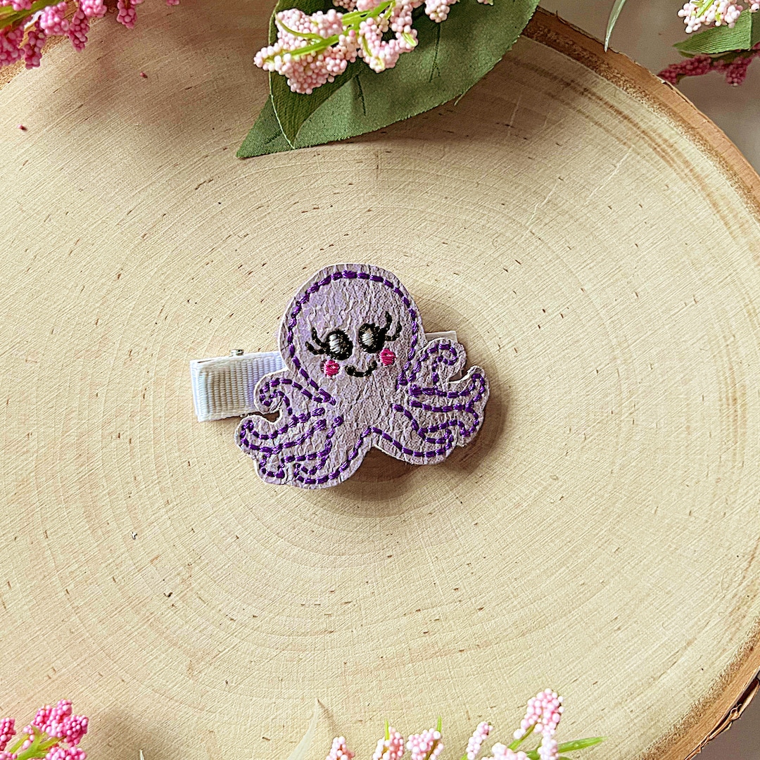 Octopus Hair Clips for Toddlers, Octopus Hair Accessories for Girls ...