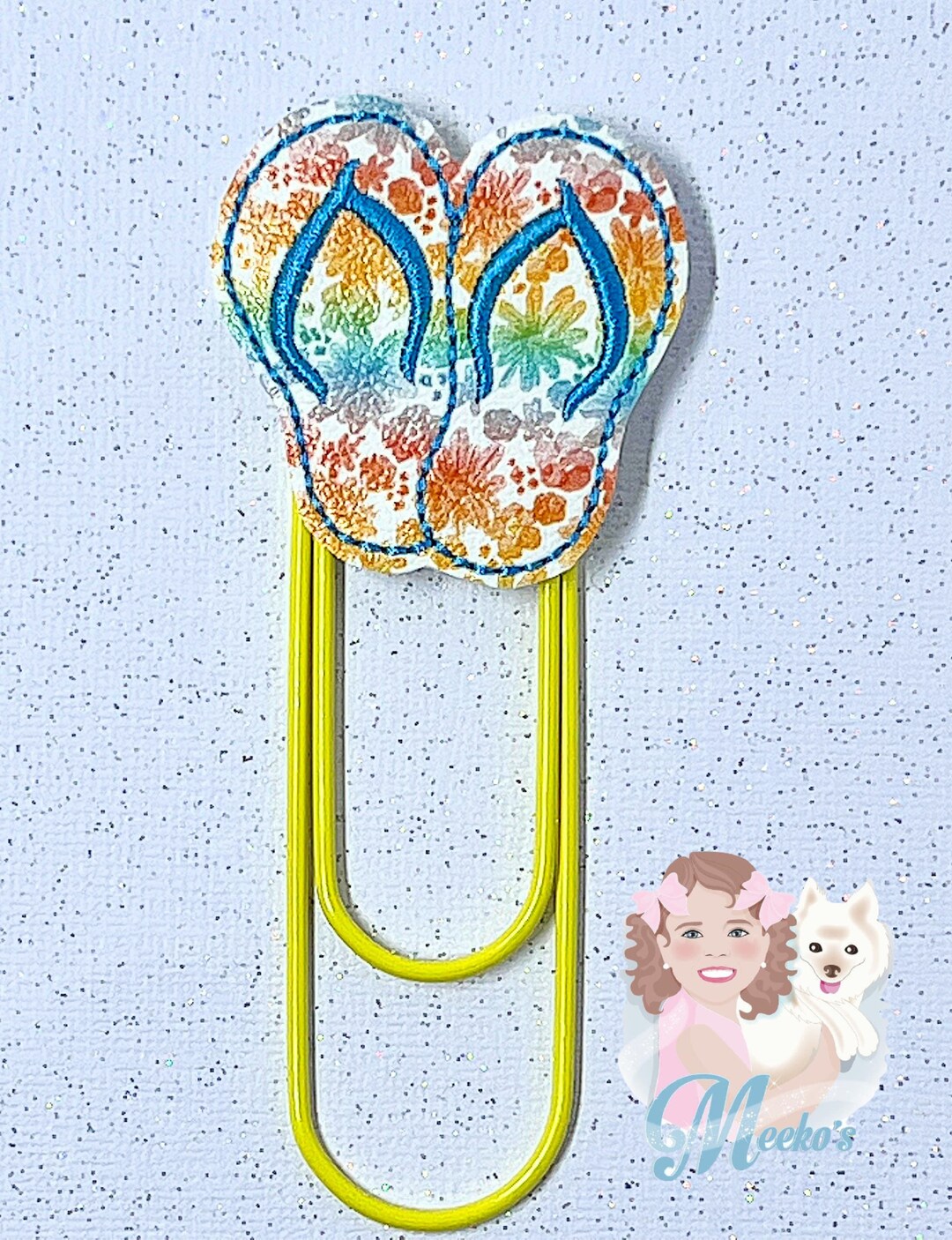 Flip Flop Planner Clips, Flip Flop Bookmark for Women, Sandal Gifts for ...