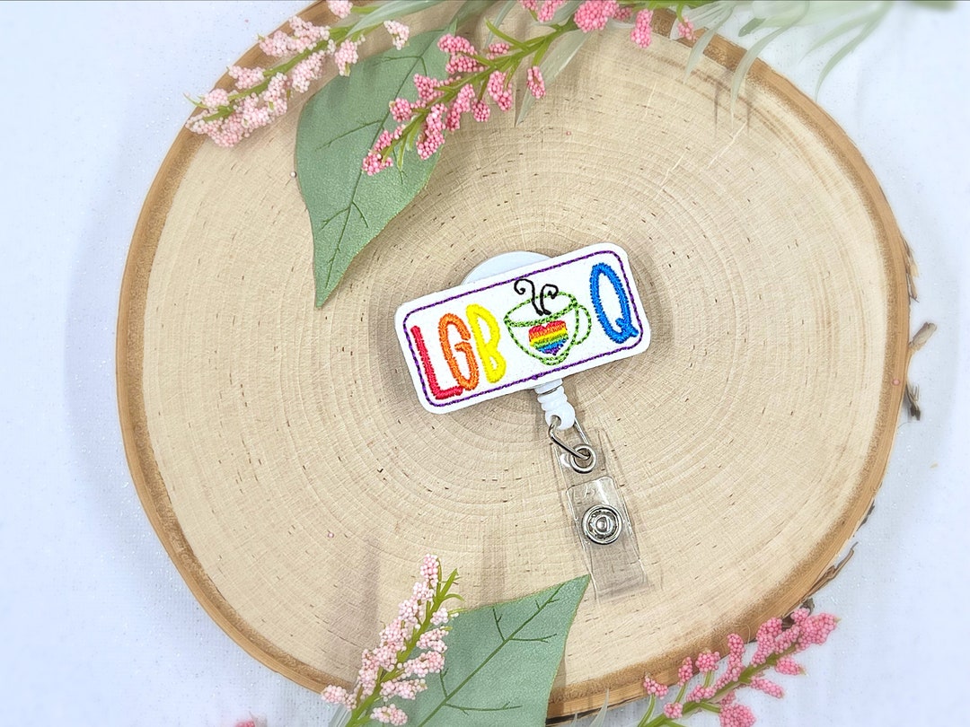 LGBTQ Badge Reel Nurse Gifts for Women, LGBTQ Gifts for Girlfriend ...