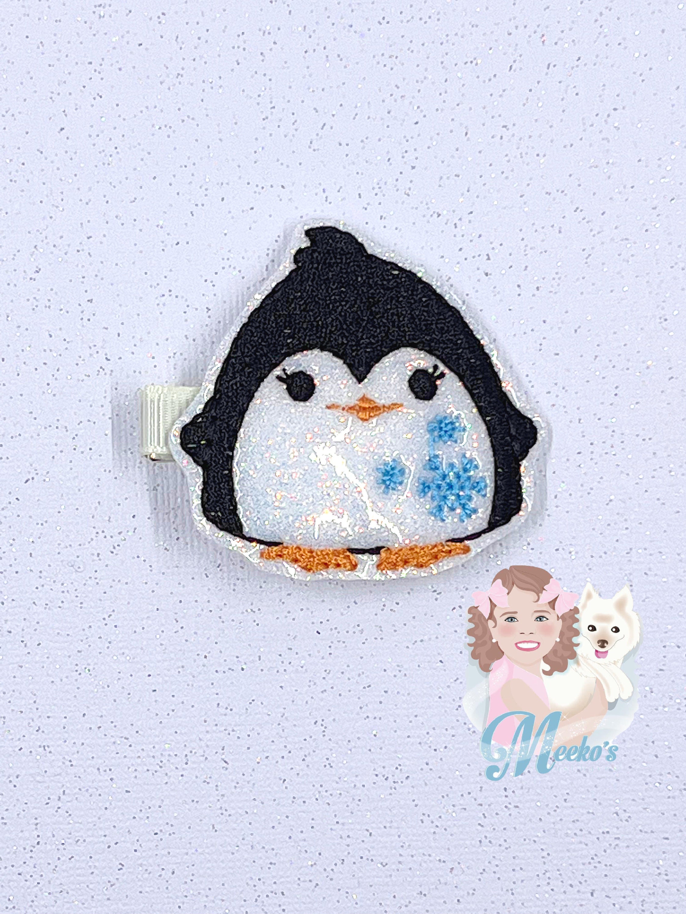 Penguin Hair Clips