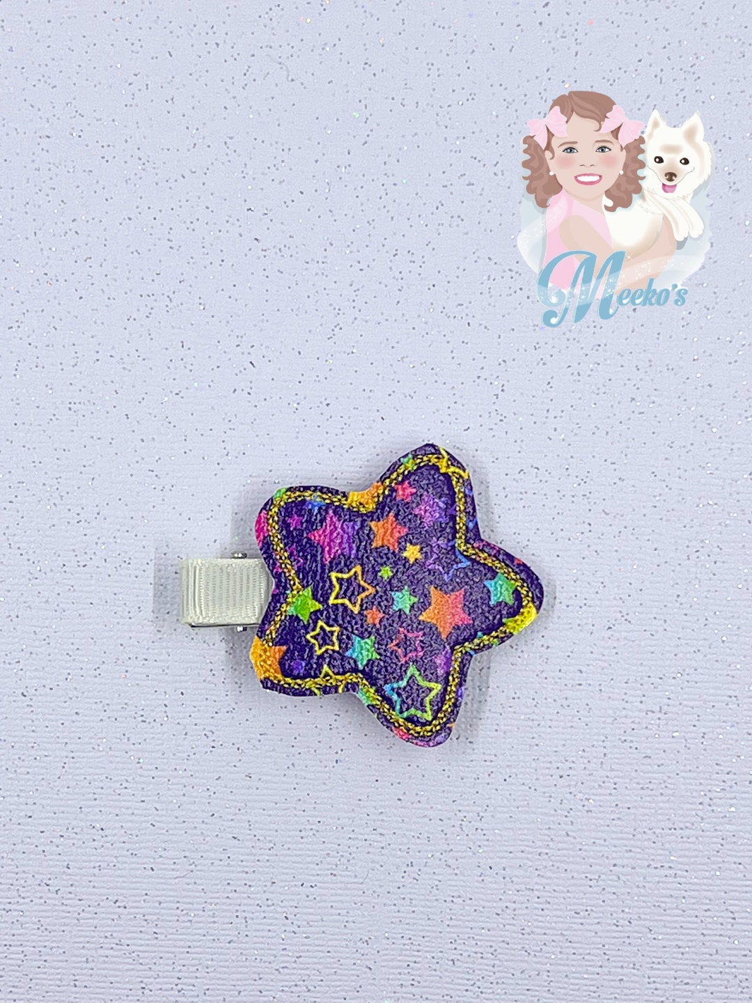 Rainbow Star Hair Clips for Kids, Cute Star Hair Accessories for Girls ...